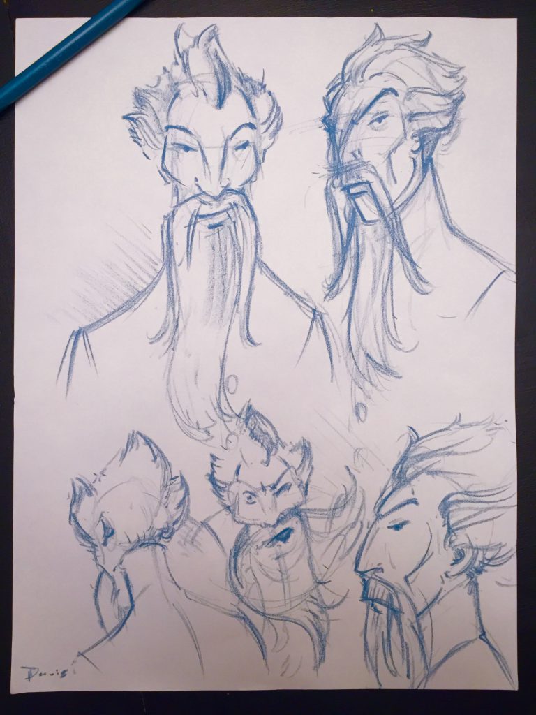 Character Quick Sketches – MDavisart.com